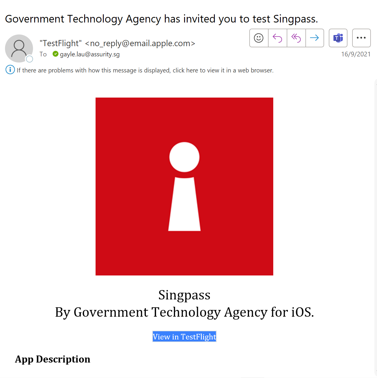 Staging Singpass App Installation Tutorial Guide – Partner Support Center